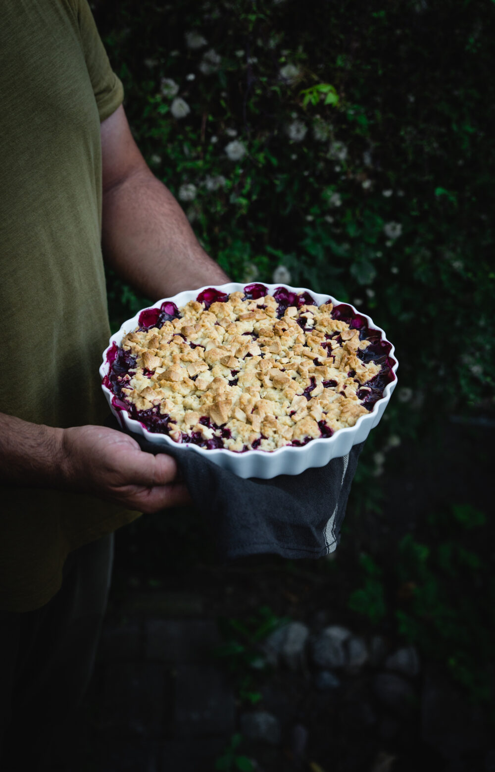 Bärpaj med brynt vit choklad | By diadonna